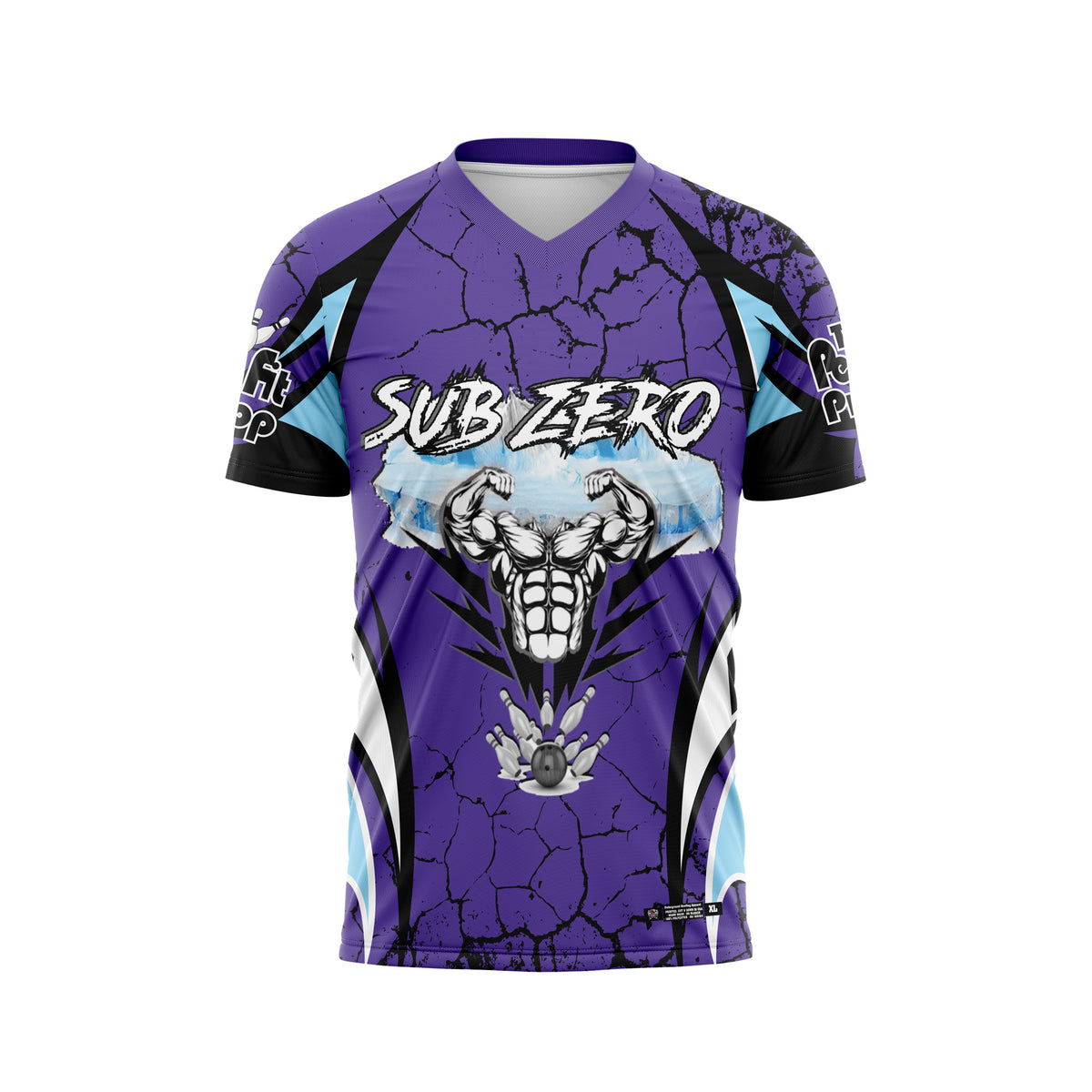 Sub Zero Purple Eroded Jersey – UBA proshop