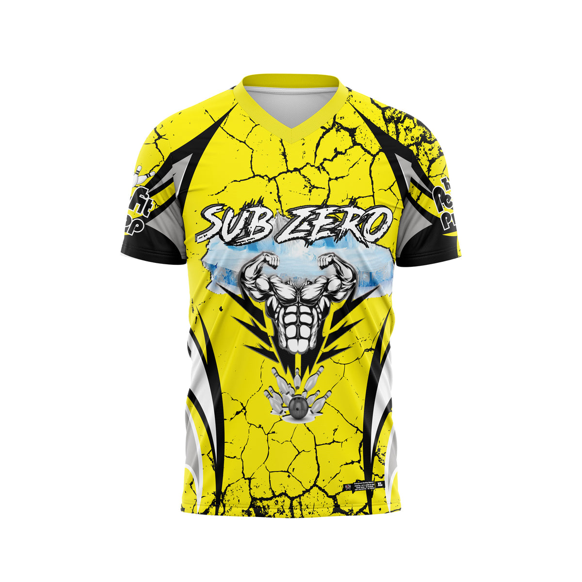 Sub Zero Yellow Eroded Jersey – UBA proshop